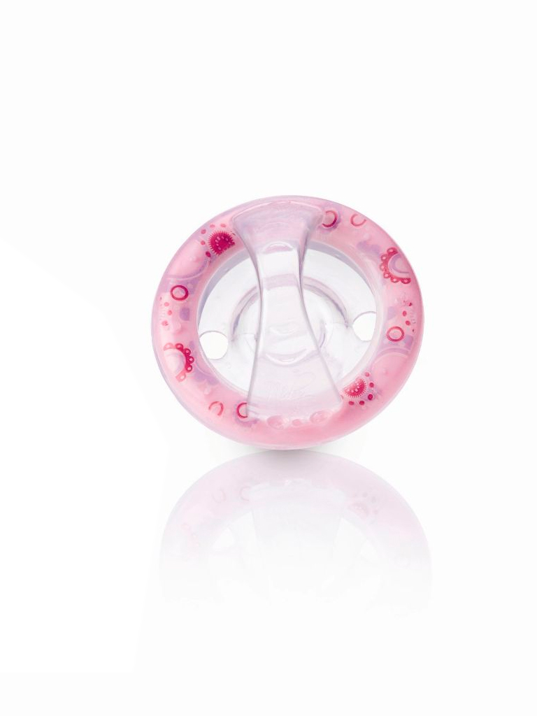 Nûby SoftFlex Cherry Pacifiers (6m+) Pink - Pacifiers